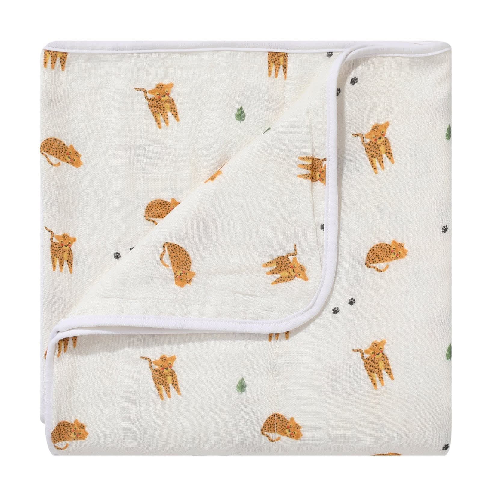Cheetah Blanket | Bamboo Little
